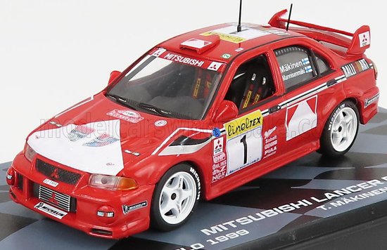 MITSUBISHI - LANCER EVOLUTION VI N 1 RALLY MONTECARLO 1999 T.MAKINEN ...