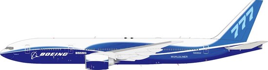 Boeing 777-200LR Boeing House Colors | Modelsnavigator.com