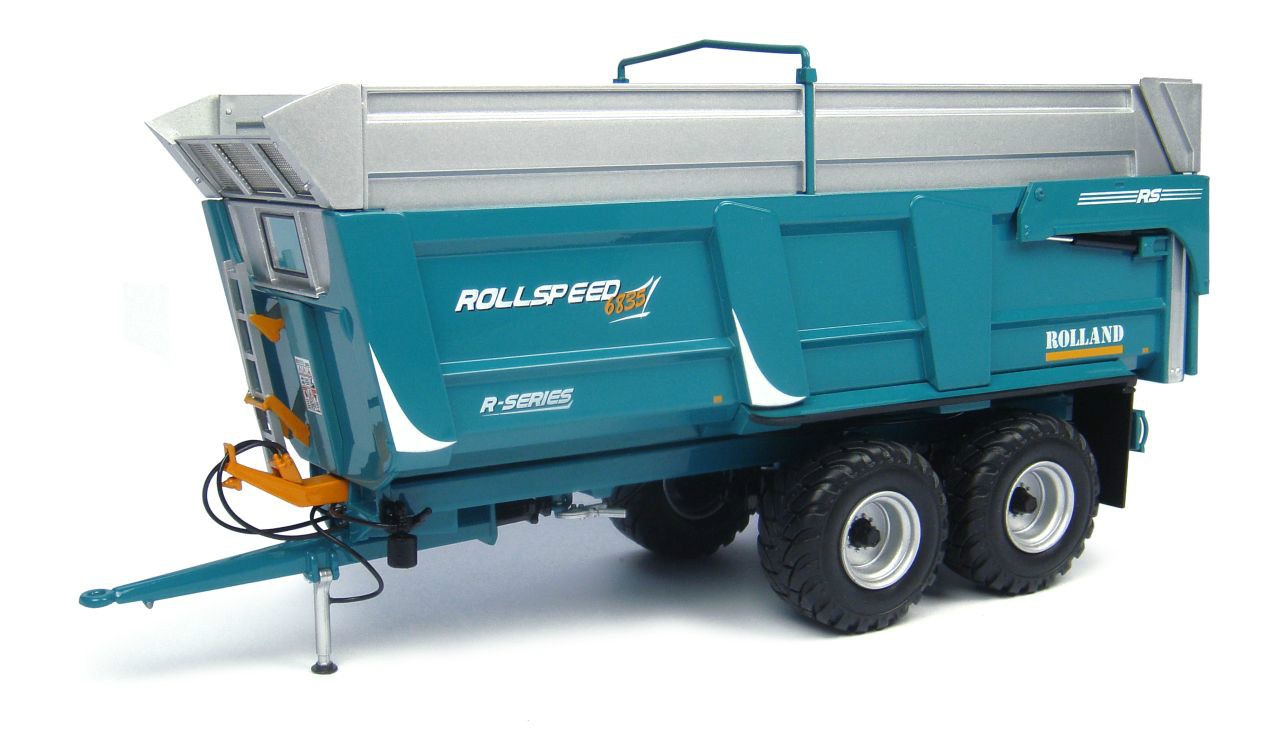 Remorque ROLLAND Rollspeed, turquoise color | Modelsnavigator.com