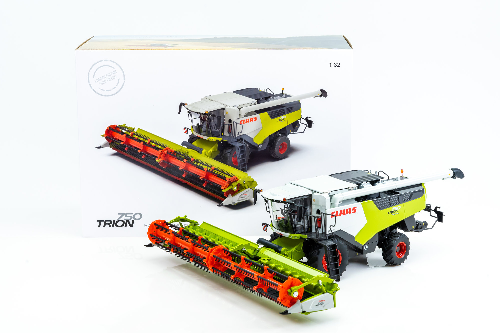 Claas TRION 750 MONTANA + CONVIO 1080 FLEX | Modelsnavigator.com