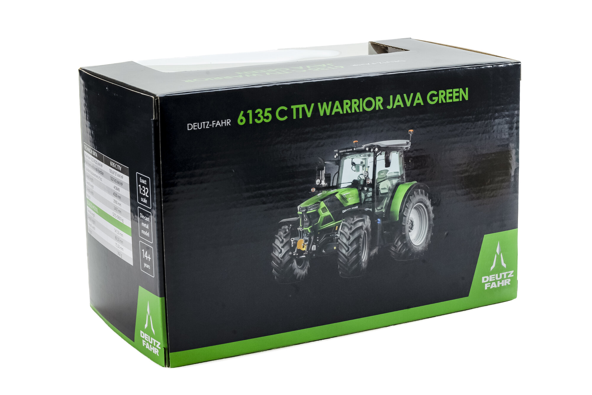 Deutz-Fahr 6135 C TTV WARRIOR JAVA GREEN | Modelsnavigator.com