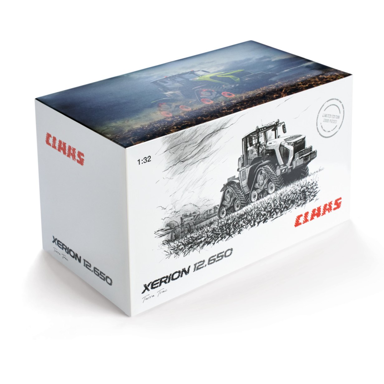 Claas XERION 12.650 TERRA TRAC "XERION drawing" | Modelsnavigator.com