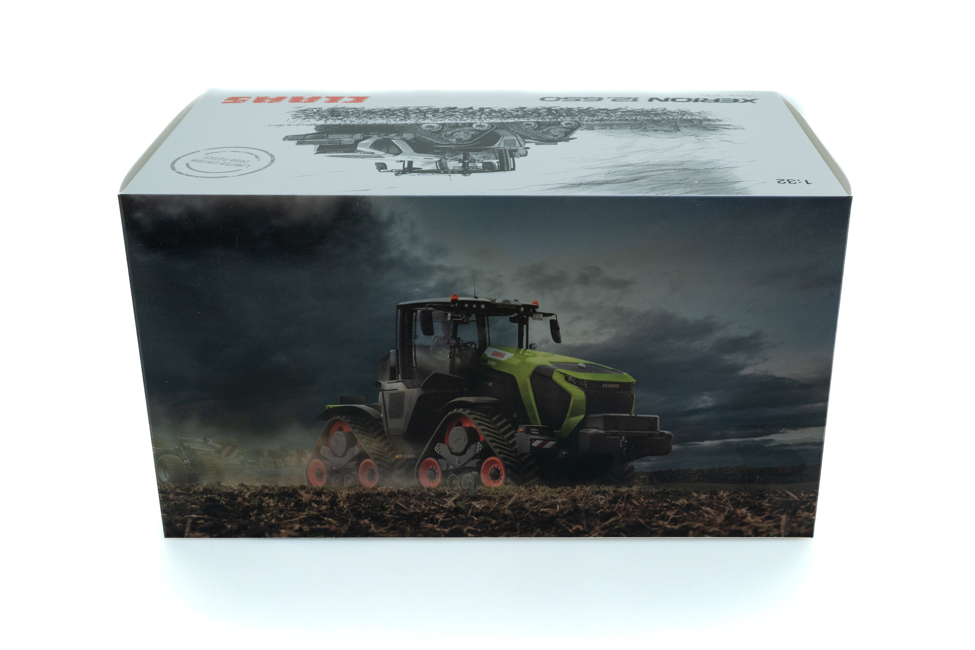 Claas XERION 12.650 TERRA TRAC "XERION drawing" | Modelsnavigator.com