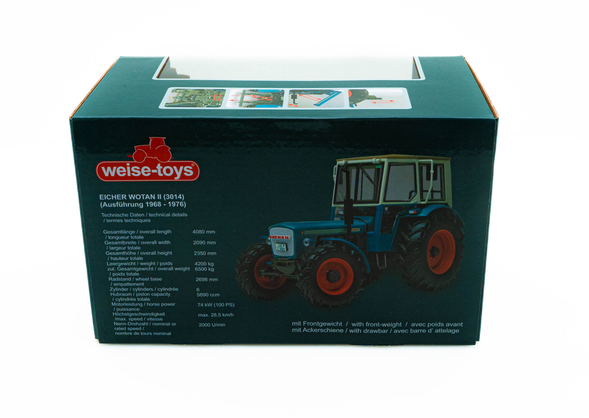 Eicher Wotan II (3014) with Cab | Modelsnavigator.com