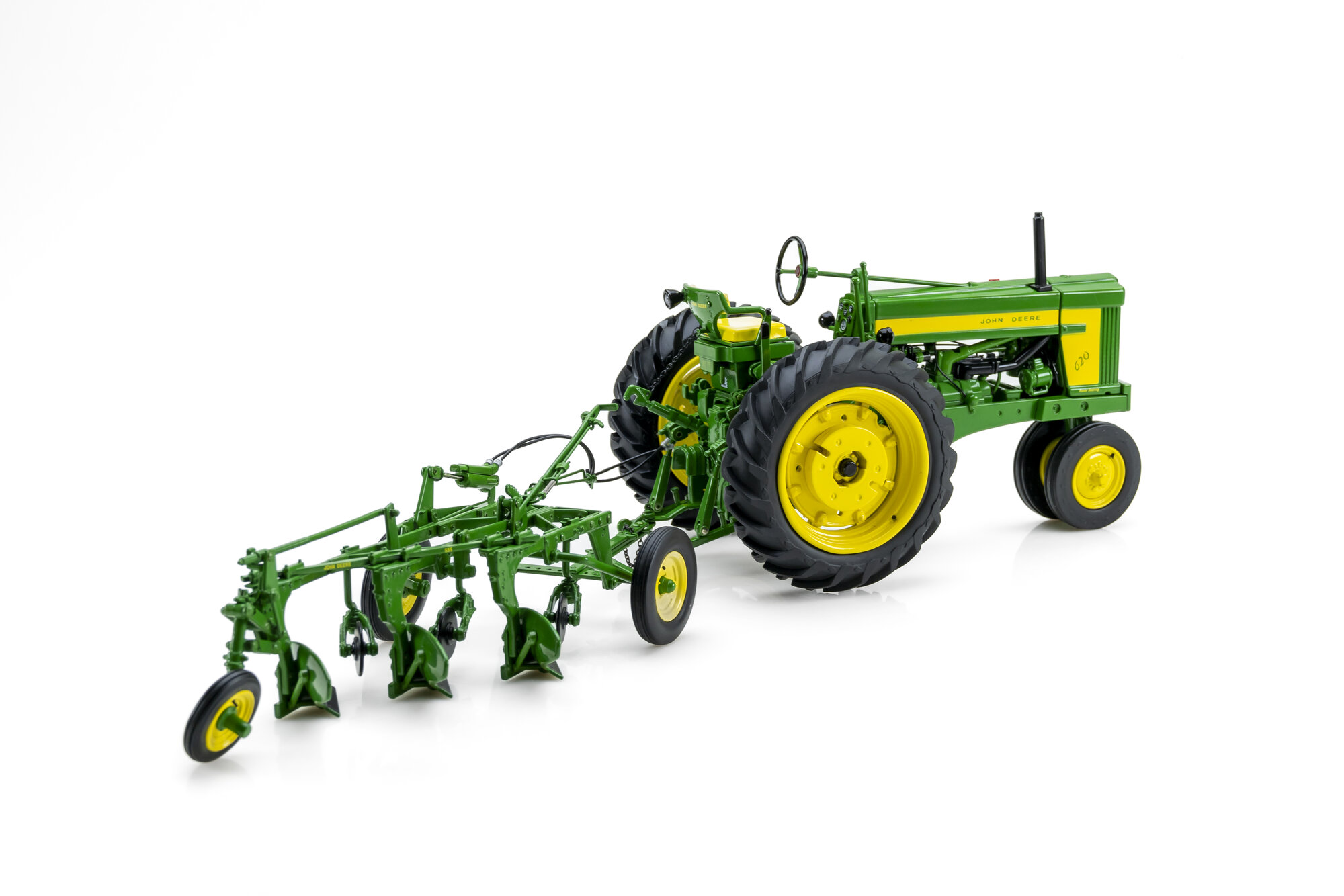 John Deere 620 Narrow Front with 555 Plough Precision Series ...