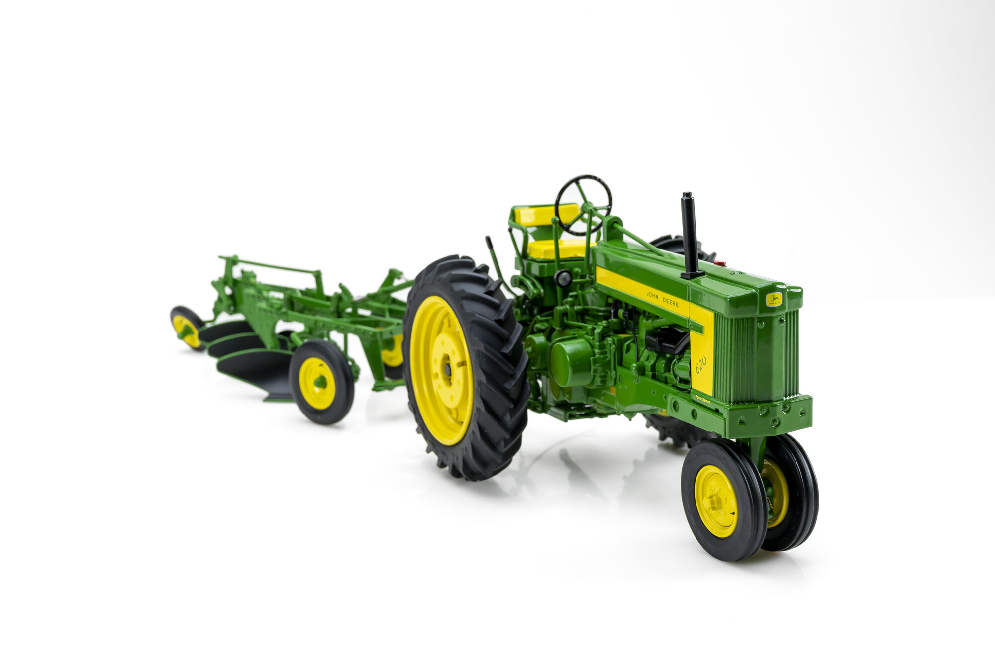 John Deere 620 Narrow Front with 555 Plough Precision Series | Modelsnavigator.com