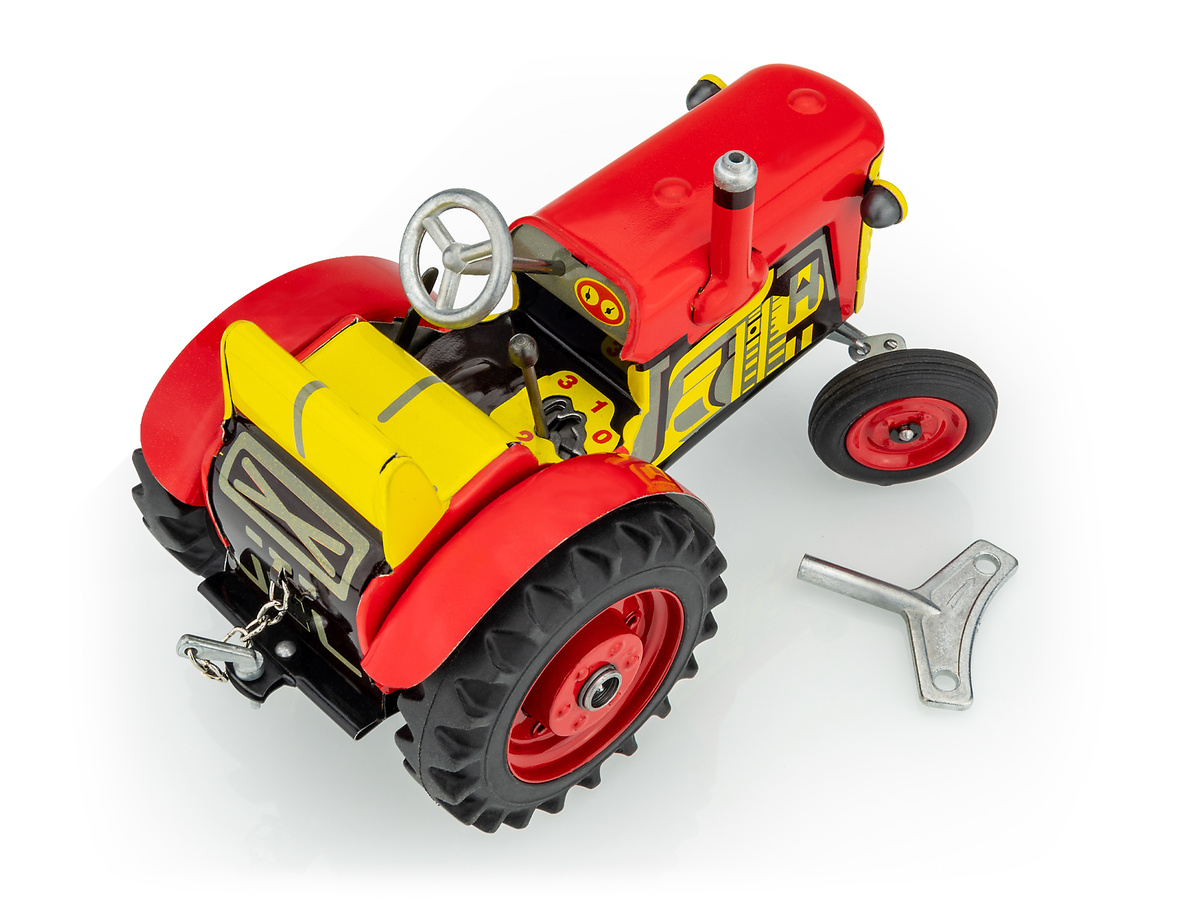 TRACTOR ZETOR SOLO RED - METAL WHEELS DISKS | Modelsnavigator.com