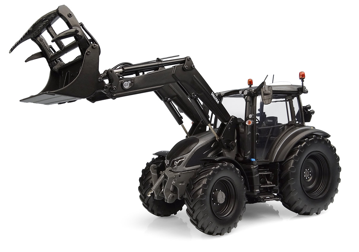 Valtra G135 with front loader - Titanium grey | Modelsnavigator.com