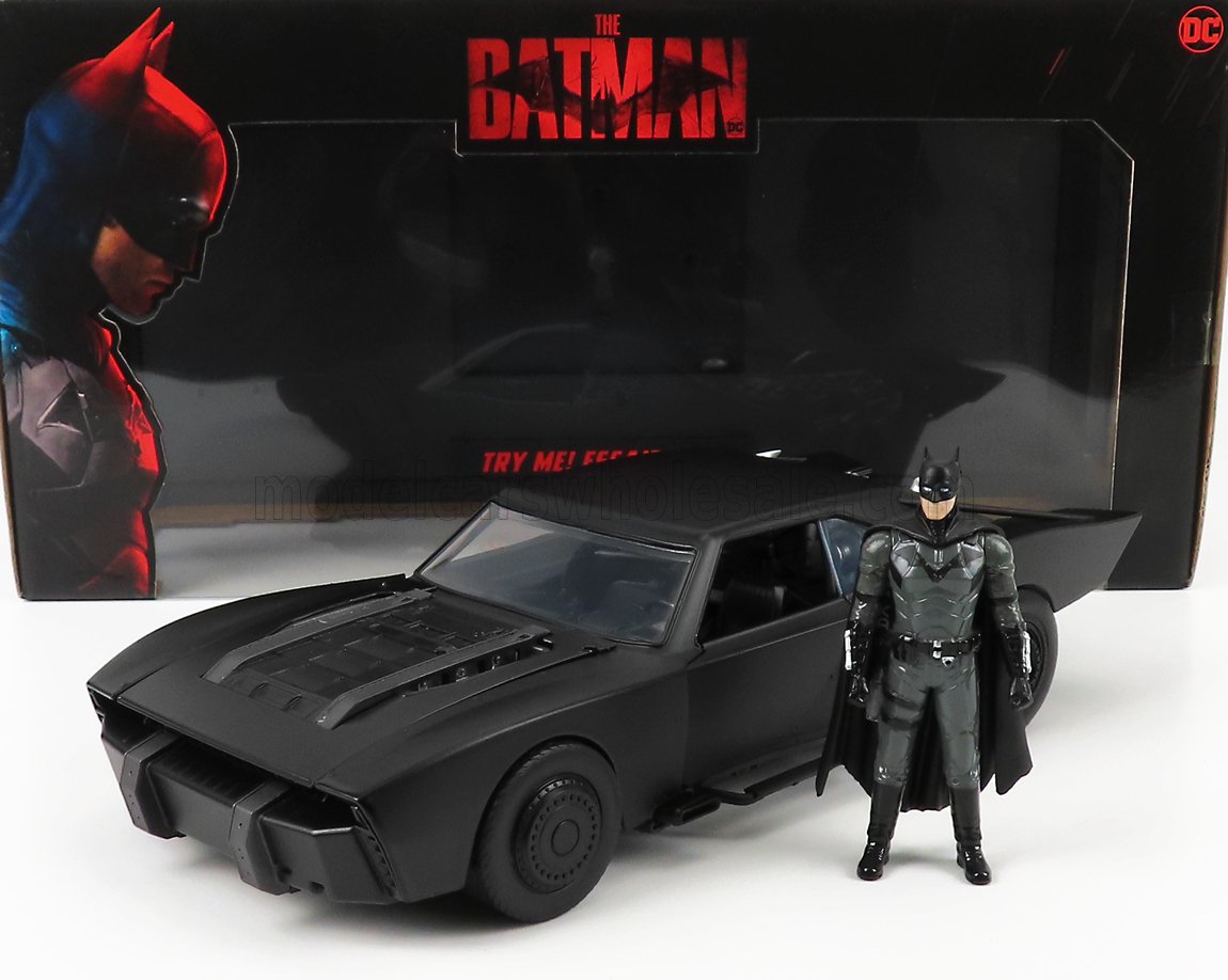 BATMAN - BATMOBILE WITH FIGURE 2022 - THE BATMAN MOVIE ...