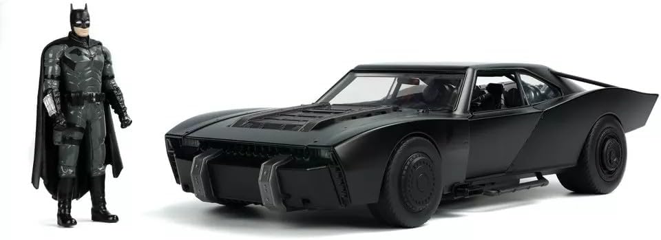BATMAN - BATMOBILE WITH FIGURE 2022 - THE BATMAN MOVIE ...