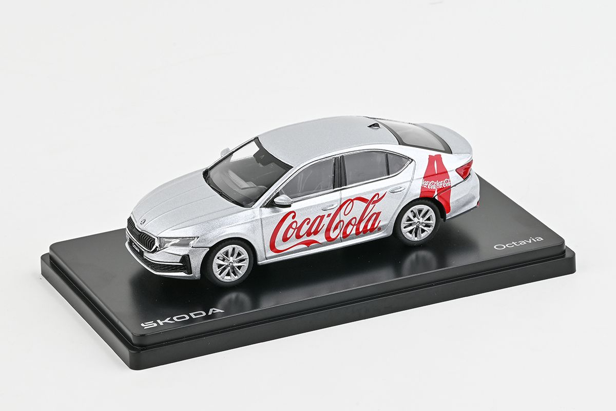 Škoda Octavia IV FL (2024) Coca-Cola Metallic | Modelsnavigator.com
