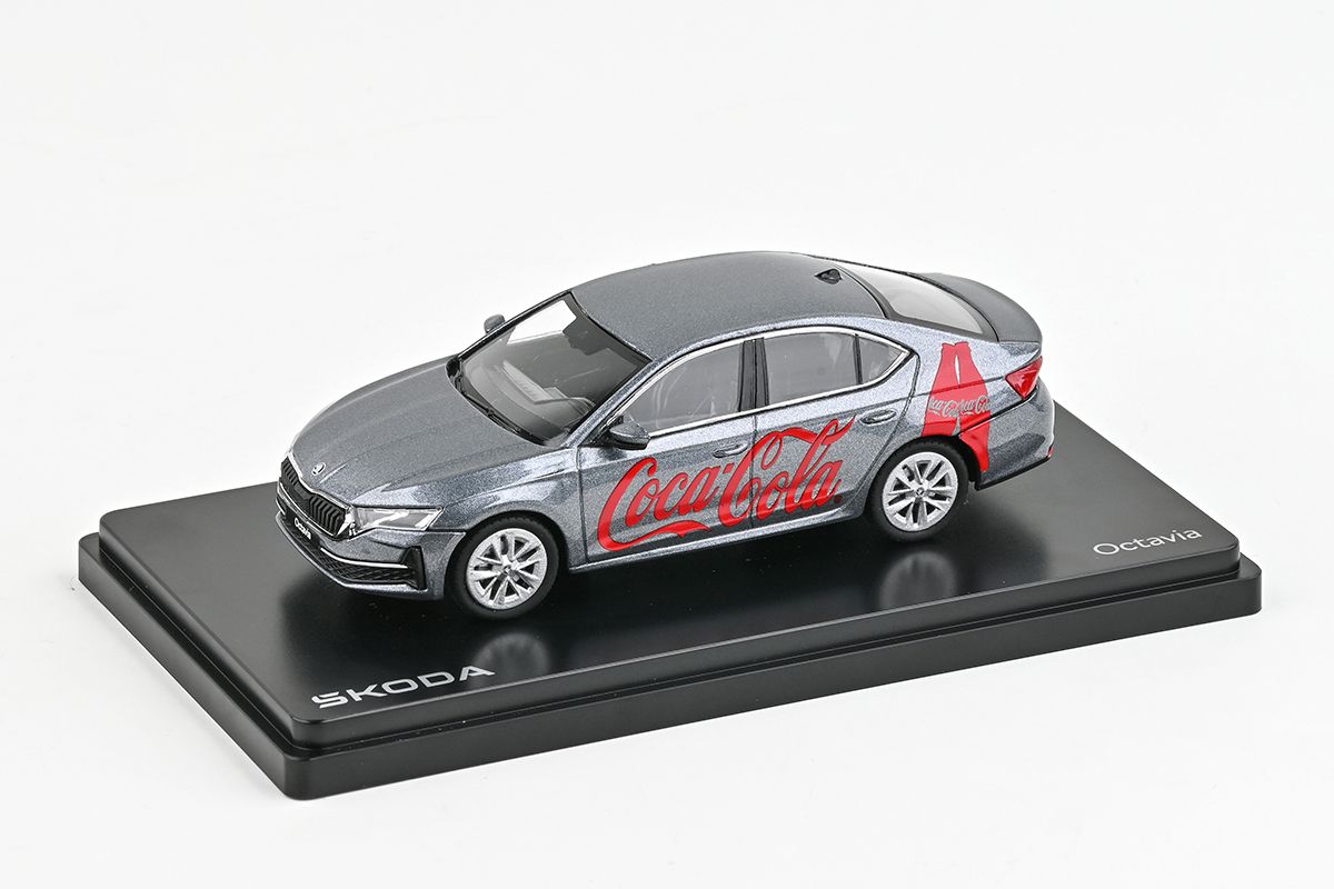 Škoda Octavia IV FL (2024) Coca-Cola Grey Metallic | Modelsnavigator.com