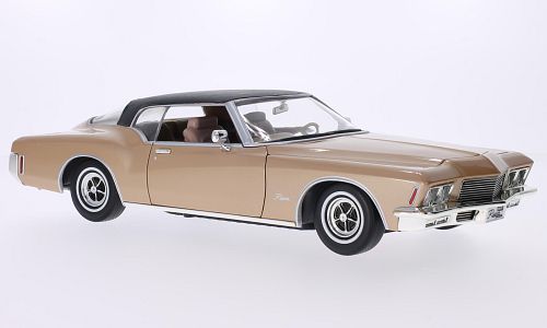 Buick Riviera GS, gold/matt black, 1971 | Modelsnavigator.com