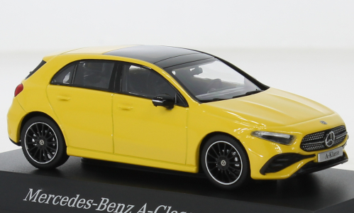 Mercedes A-Class (W177) AMG Line, metallic-yellow, 2022 ...