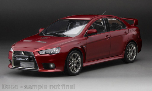 Mitsubishi Lancer Evolution X, metallic-red | Modelsnavigator.com