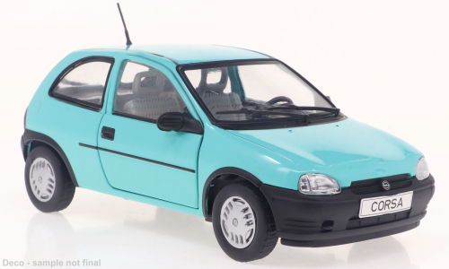 Opel Corsa B, turquoise, 1993 | Modelsnavigator.com