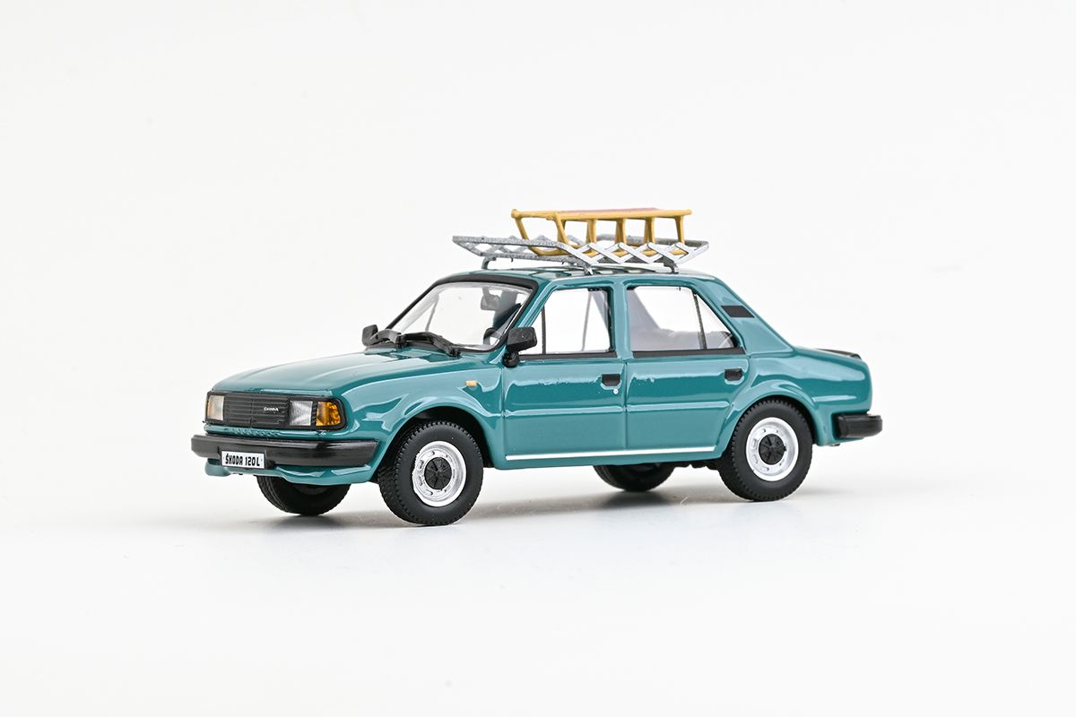 Škoda 120L (1984) Tyrkysová Světlá | Modelsnavigator.com
