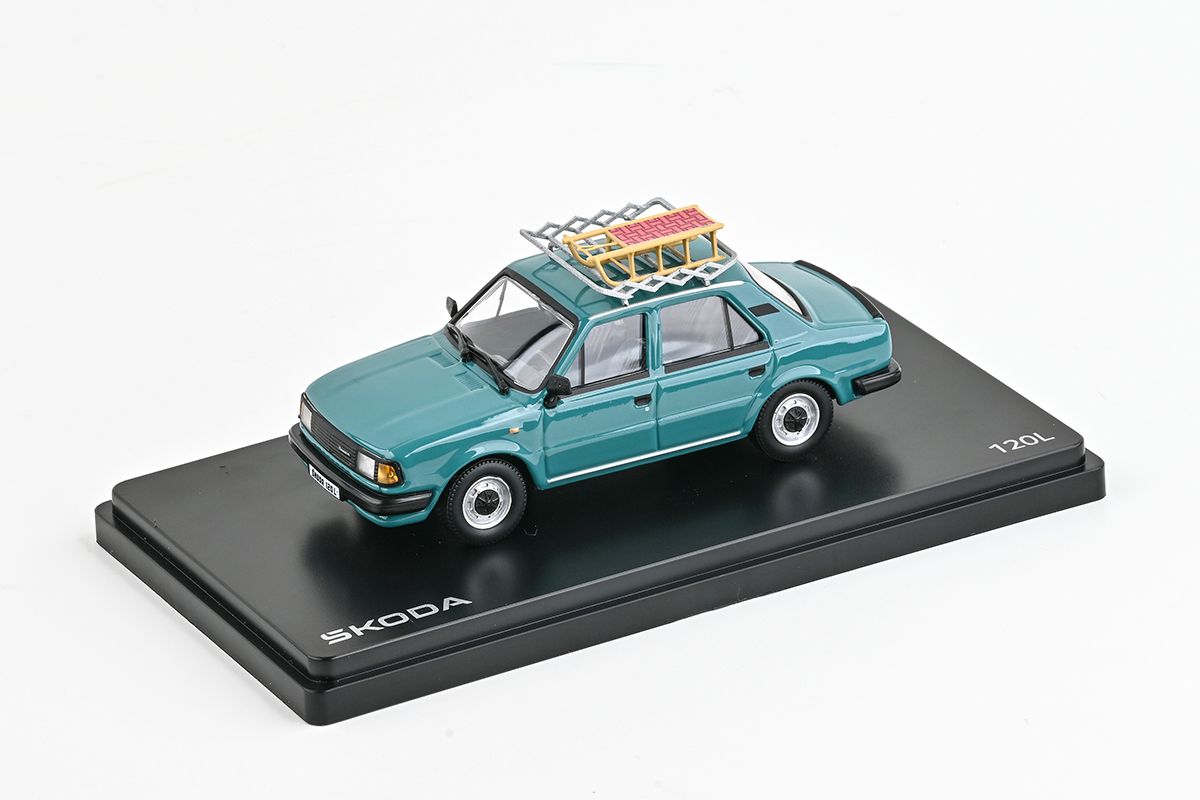 Škoda 120L (1984) Tyrkysová Světlá | Modelsnavigator.com