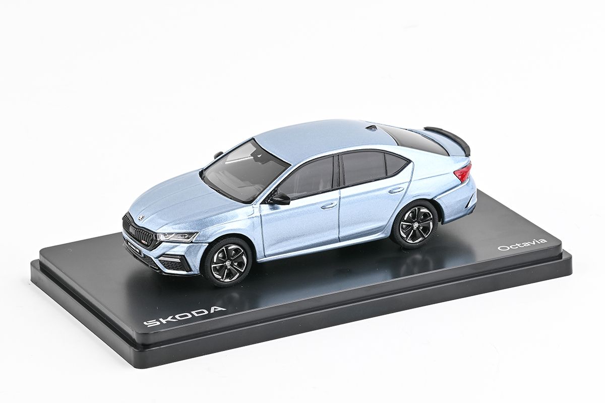 Skoda Octavia IV RS-2020 - Blue metallic | Modelsnavigator.com