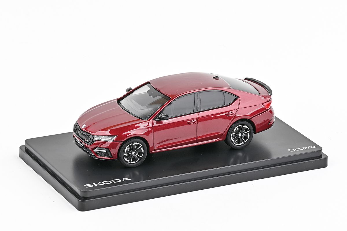 Skoda Octavia IV RS (2020) - Red Hotchilli Metallic | Modelsnavigator.com