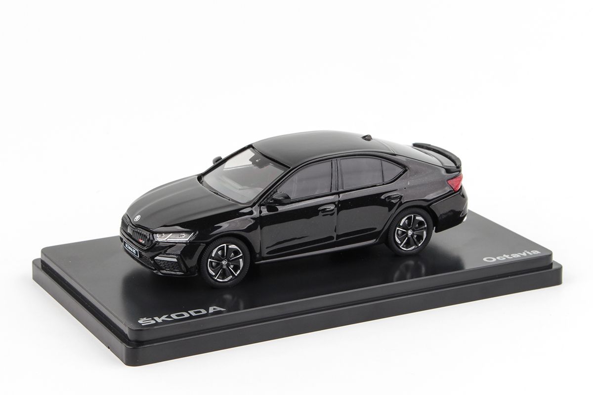 Skoda Octavia IV RS (2020) - Black Crystal Metallic | Modelsnavigator.com