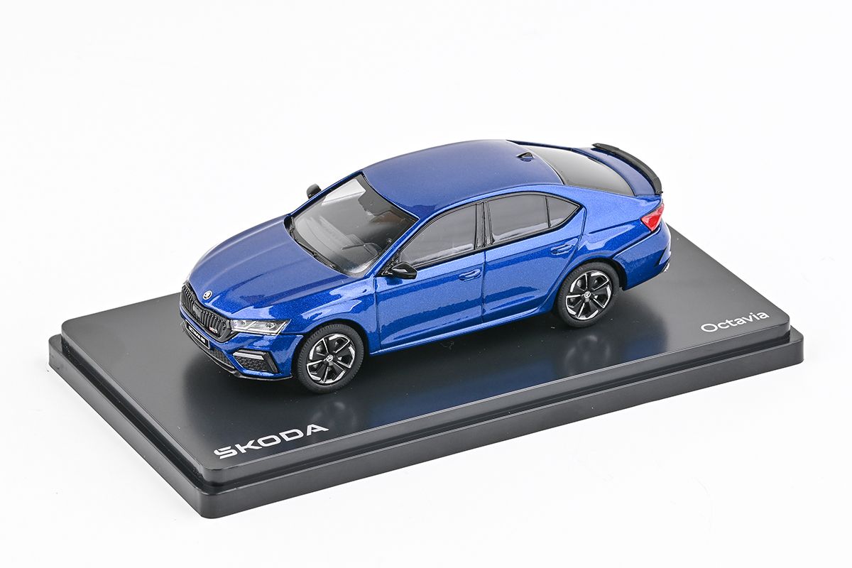 Skoda Octavia IV RS (2020) - Blue Nightfire Metallic | Modelsnavigator.com