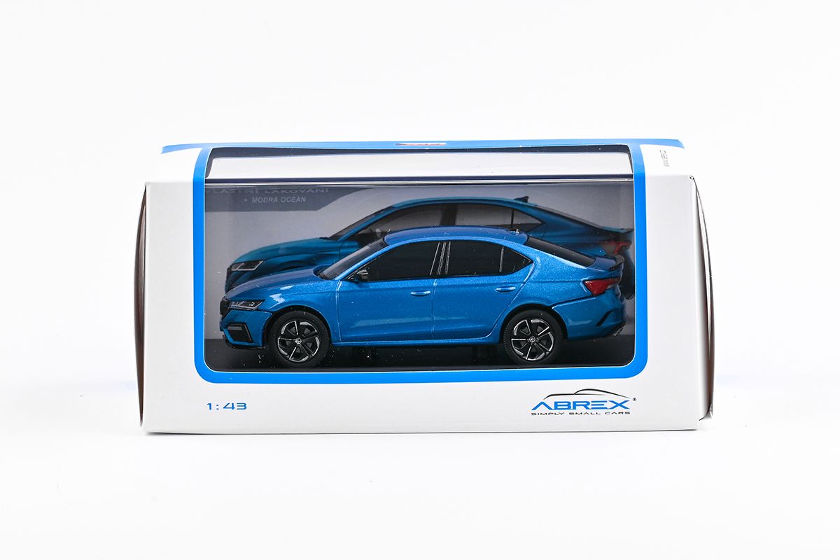 Škoda Octavia IV RS (2020) - Metallic Ocean Blue | Modelsnavigator.com