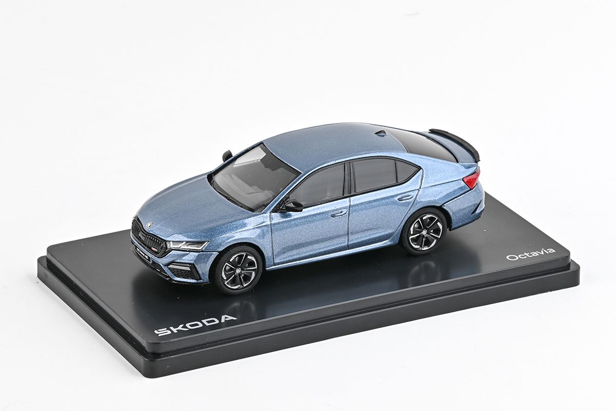 Skoda Octavia IV RS (2020) Gray Satin Metallic | Modelsnavigator.com