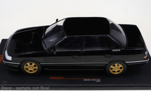 Subaru Legacy RS, black, 1991 | Modelsnavigator.com