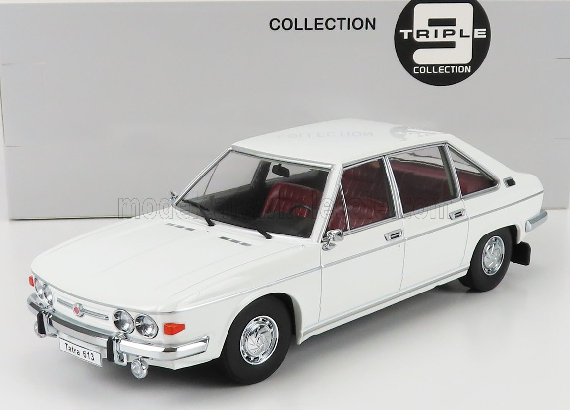 Tatra 613 white 1979 | Modelsnavigator.com
