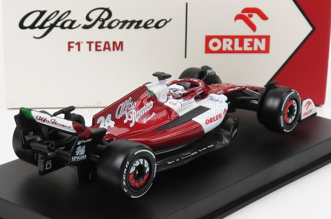 ALFA ROMEO - F1 C42 TEAM ORLEN RACING N 24 BAHRAIN GP 2022 GUANYU ZHOU ...