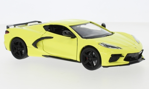 Chevrolet Corvette C8 Stingray, light yellow, 2020 | Modelsnavigator.com