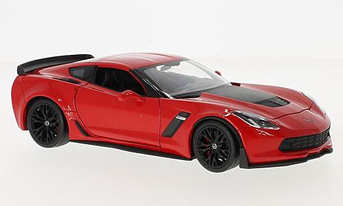 Chevrolet Corvette Z06, red, 2017 | Modelsnavigator.com