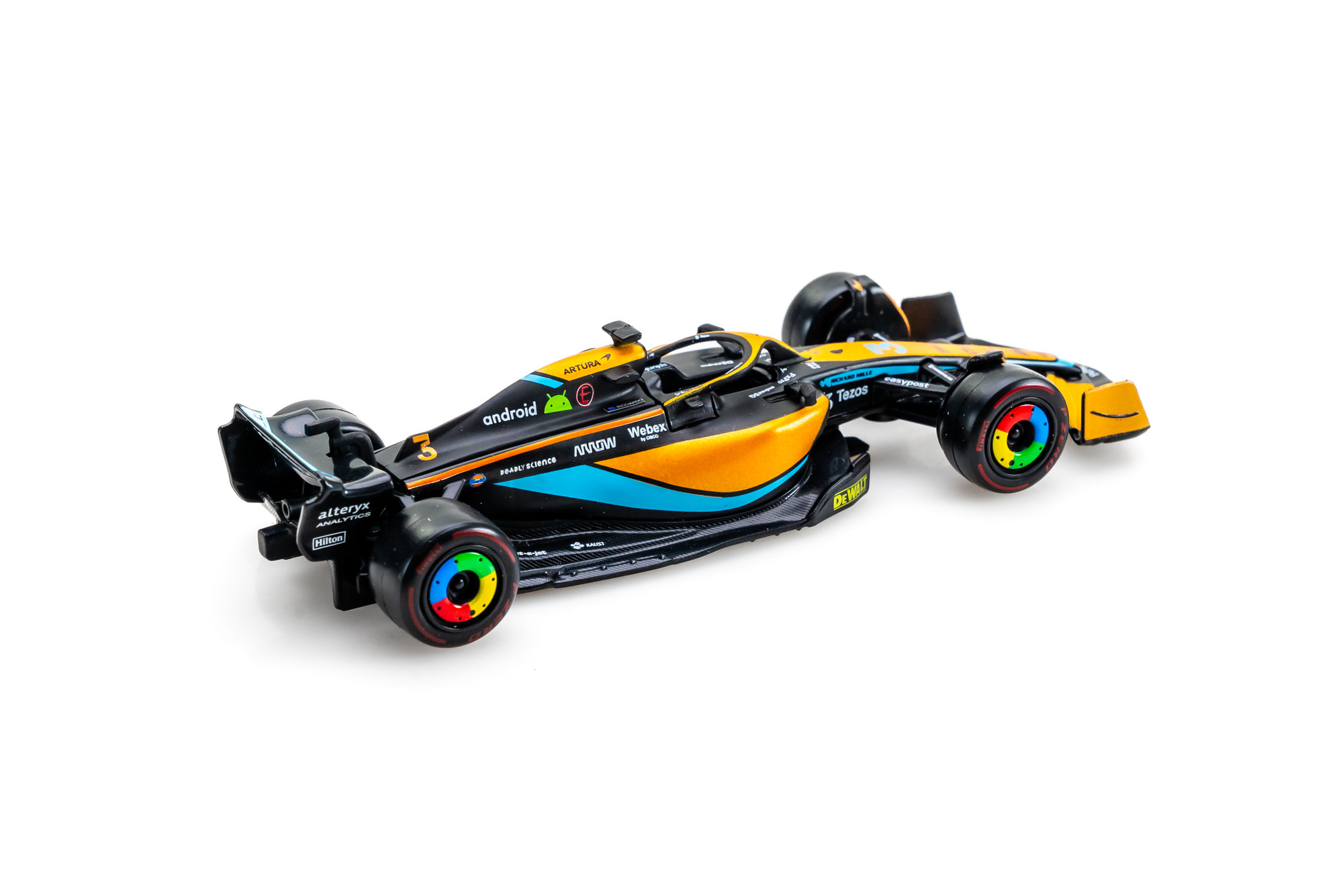 McLaren MCL 36, No.3, McLaren, formula 1, D.Ricciardo, 2022 ...