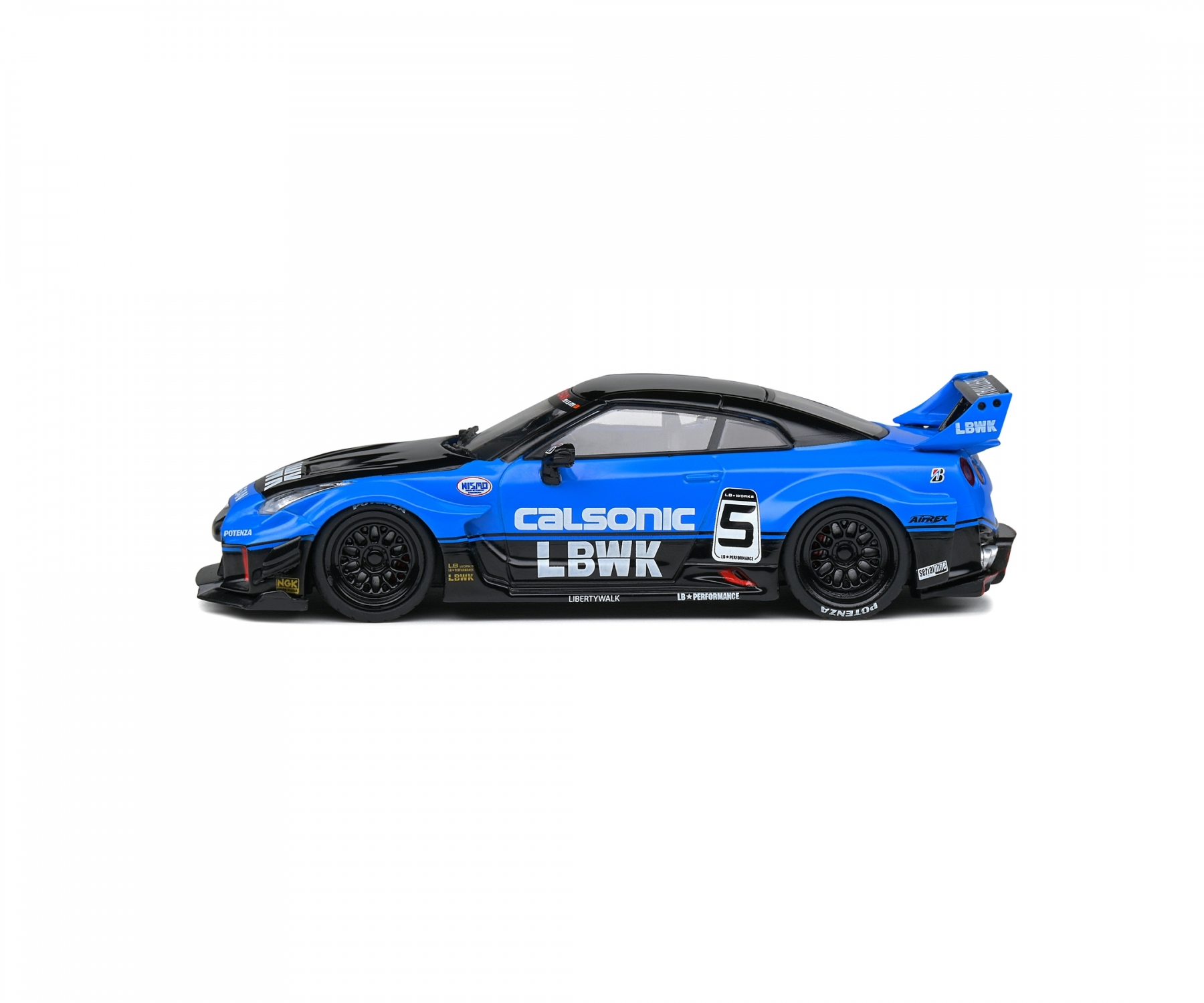 Nissan GTR R35 Calsonic - Blue | Modelsnavigator.com