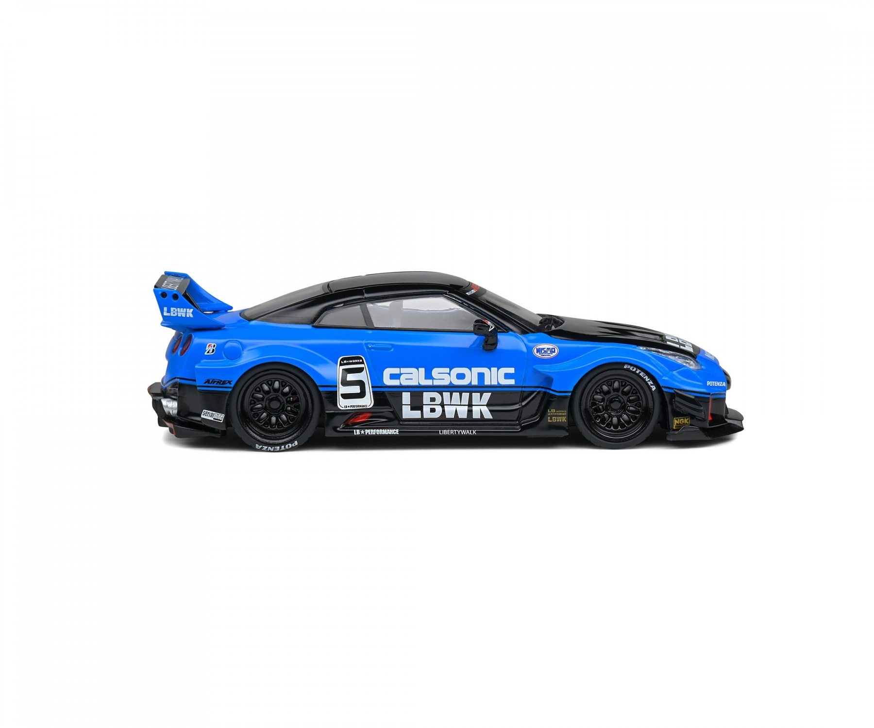 Nissan GTR R35 Calsonic - Blue | Modelsnavigator.com