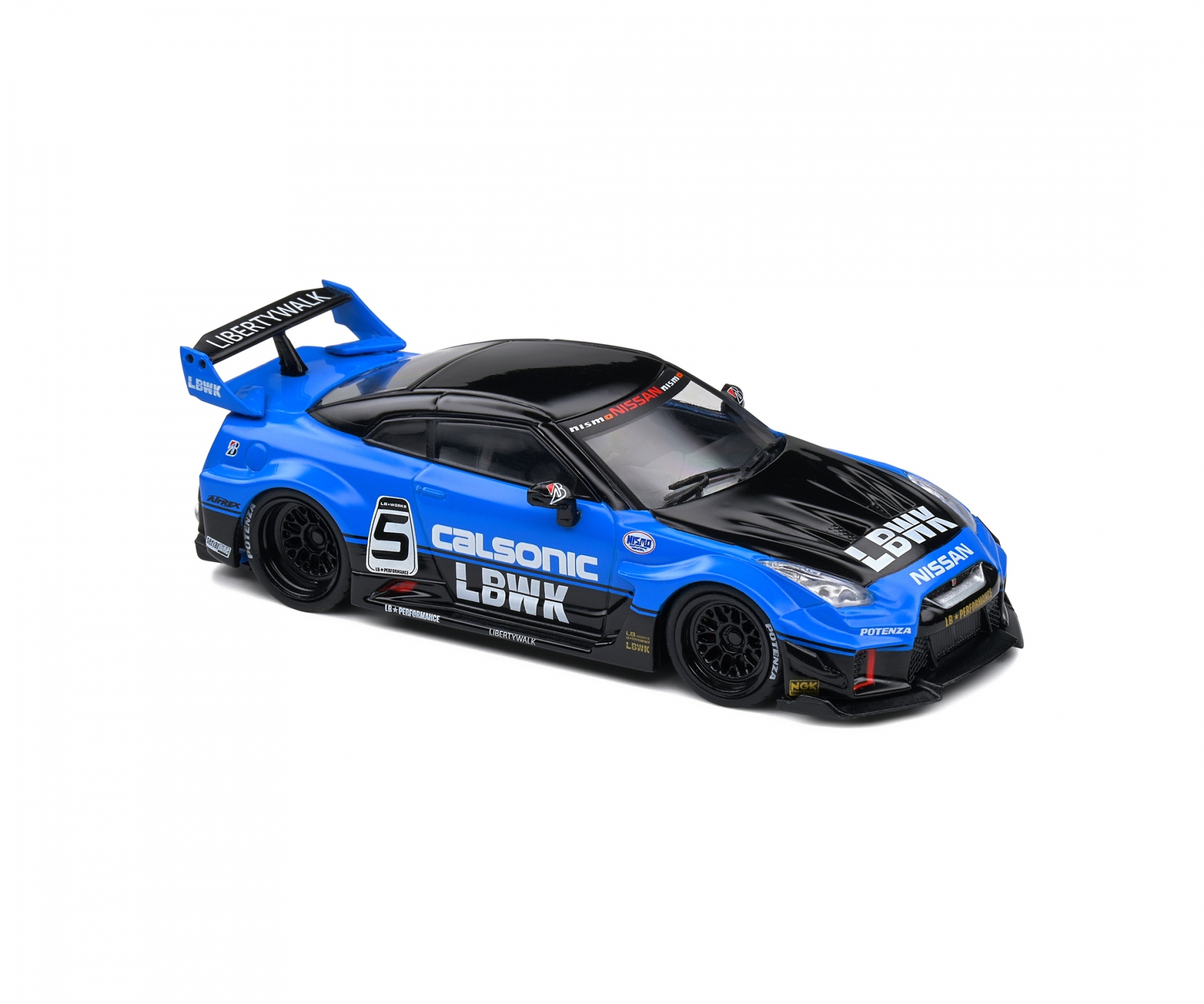 Nissan GTR R35 Calsonic - Blue | Modelsnavigator.com