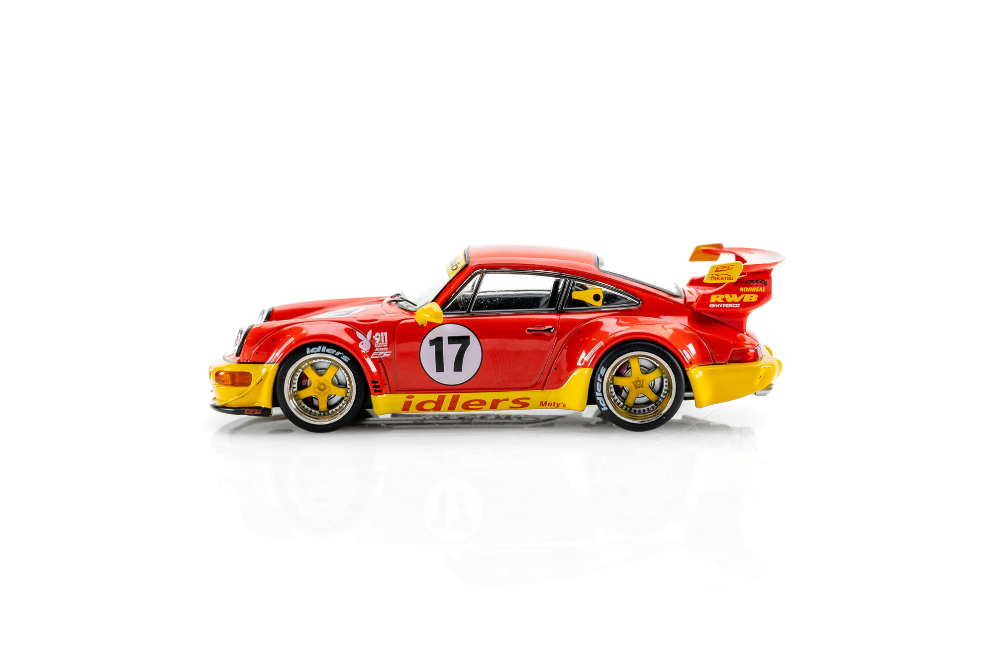 Porsche 911 (964) RWB yellow/red | Modelsnavigator.com