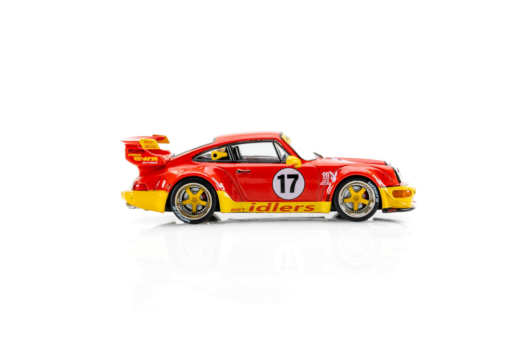 Porsche 911 (964) RWB yellow/red | Modelsnavigator.com