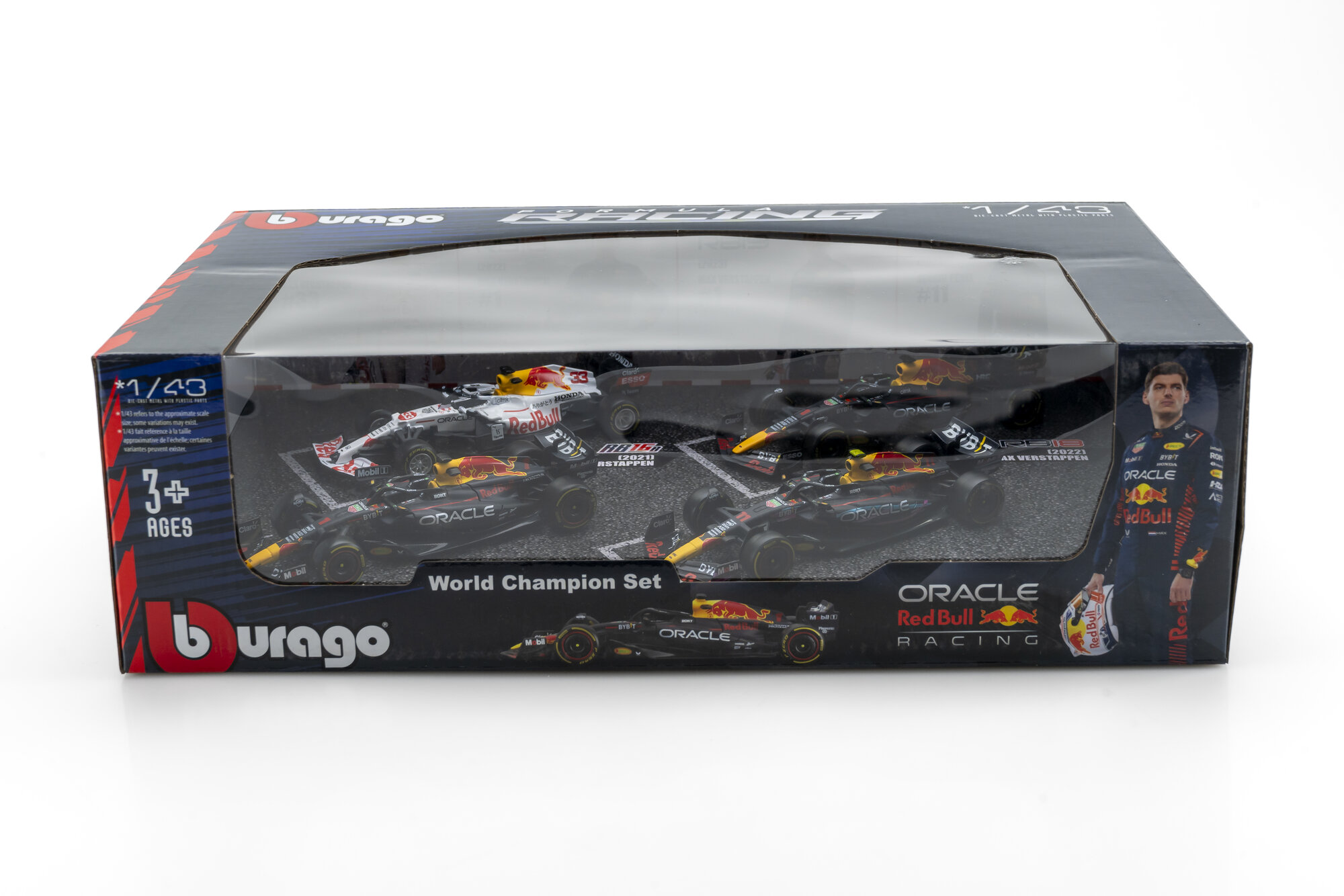 Red Bull set 2x RB19, RB18 and RB16B TEAM ORACLE RED BULL RACING ...