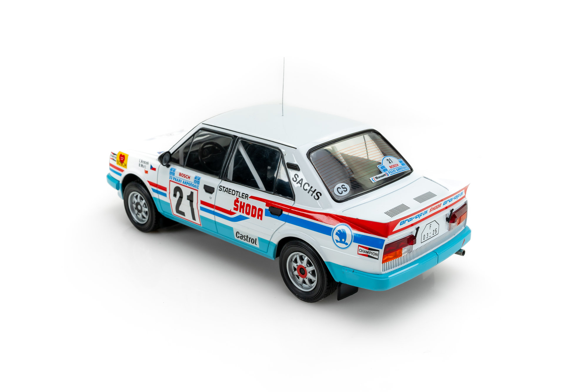 Skoda 130 LR, No.21, WRC, Rally Acropolis 1986 | Modelsnavigator.com