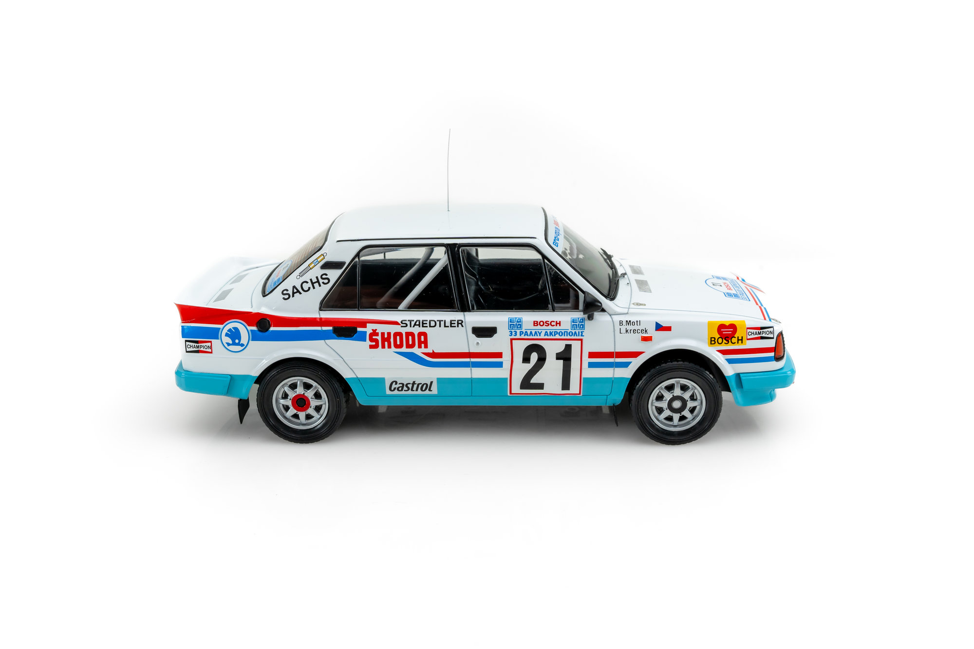 Skoda 130 LR, No.21, WRC, Rally Acropolis 1986 | Modelsnavigator.com