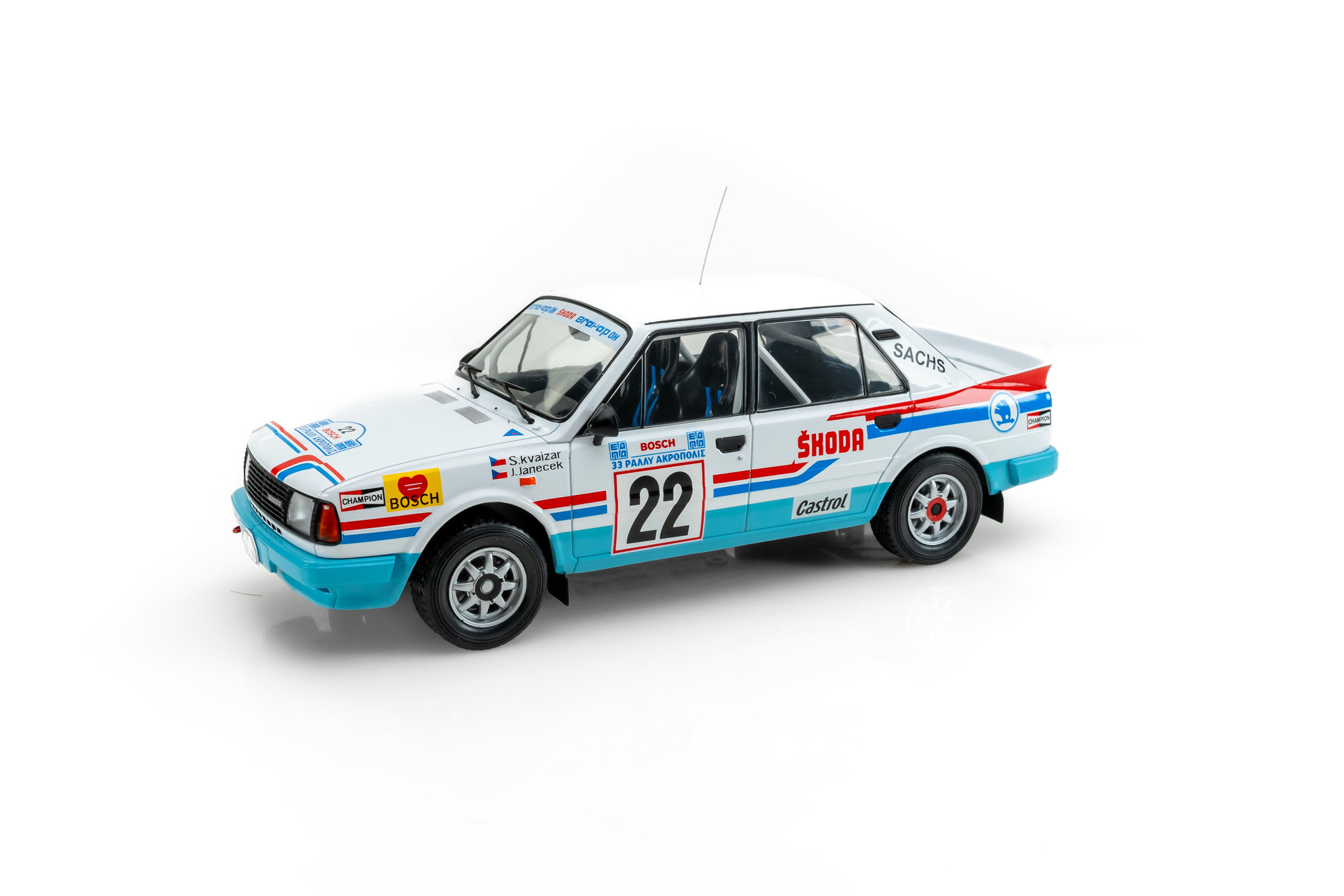 Skoda 130 LR No.22 WRC, Rally Acropolis 1986 | Modelsnavigator.com