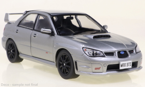 Subaru Impreza WRX STi, dark gray, RHD, 2006 | Modelsnavigator.com