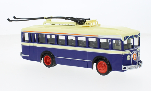 LK 2 Trolleybus, dark blue/light yellow | Modelsnavigator.com
