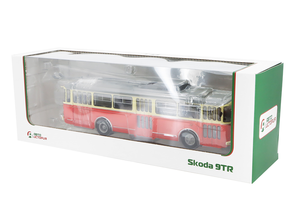Skoda 9TR trolleybus in the colors of the Brno transport company | Modelsnavigator.com