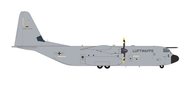 Lockheed Hercules C130J-30 Luftwaffe Franco-German | Modelsnavigator.com