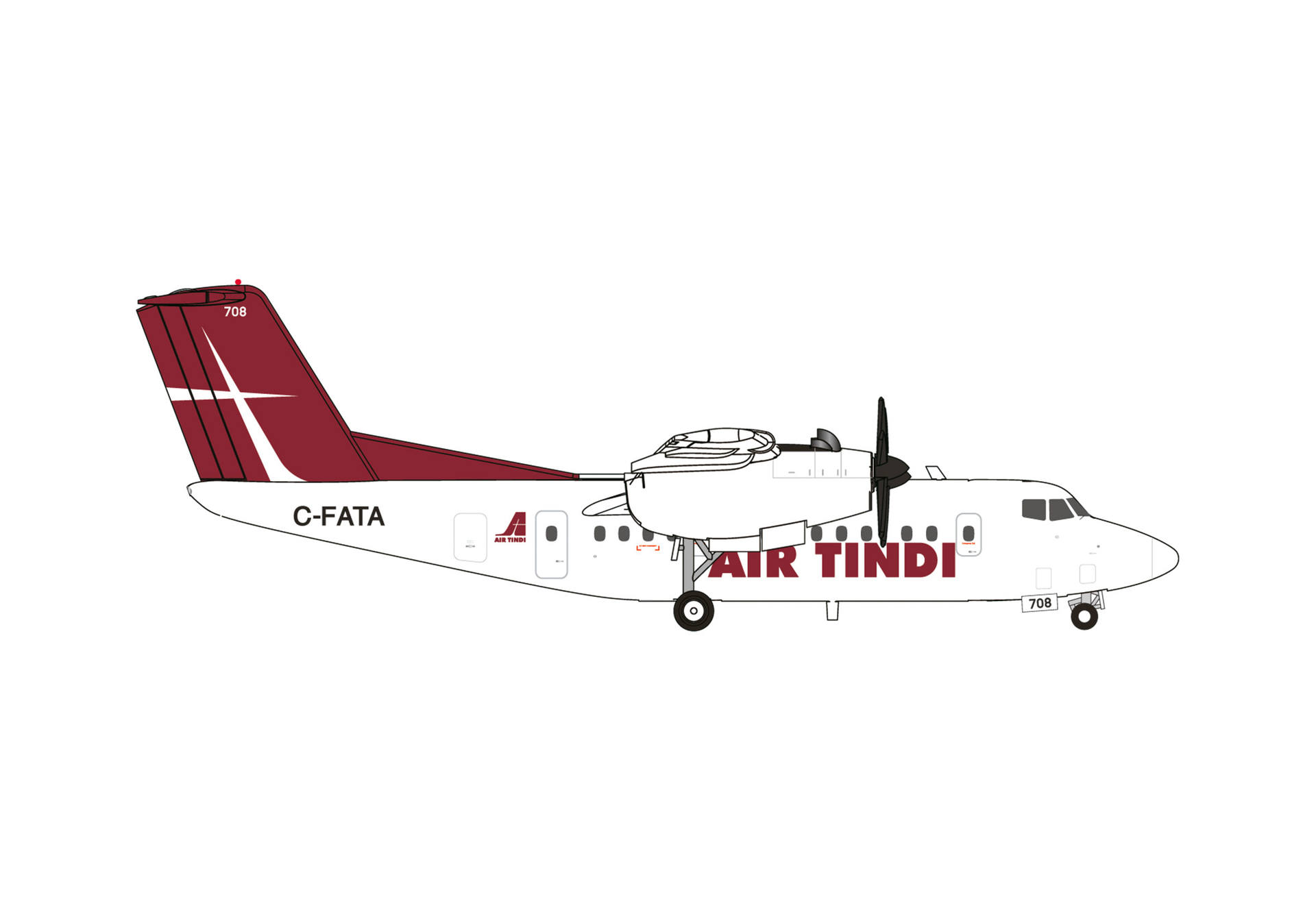 Air Tindi De Havilland Canada DHC-7 | Modelsnavigator.com