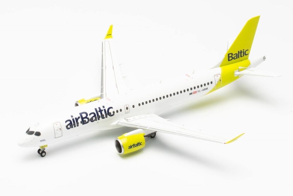 Airbus A220-300 Air Baltic | Modelsnavigator.com