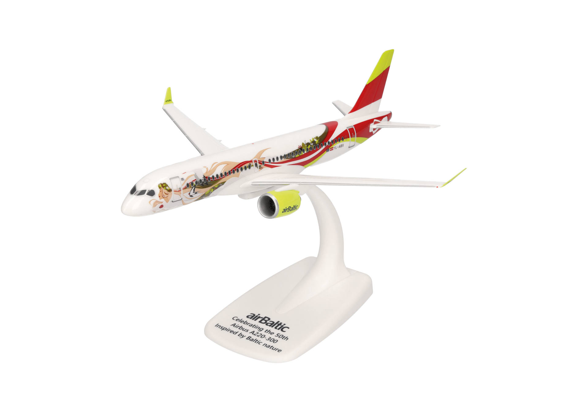 Airbus A220-300 airBaltic "50th A220" | Modelsnavigator.com